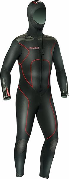 Amazon.com : Camaro Men's Stingray Pro 7mm Semidry Neoprene Diving ...