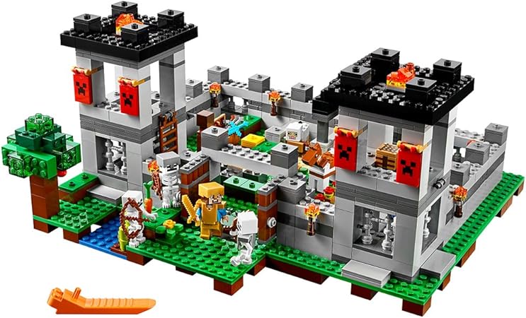 LEGO Minecraft 21127 The Fortress Building Kit (984 Piece) by LEGO ...