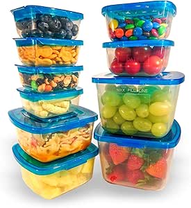 Amazon.com - Mr. Lid Premium Attached Storage Containers | Permanently ...