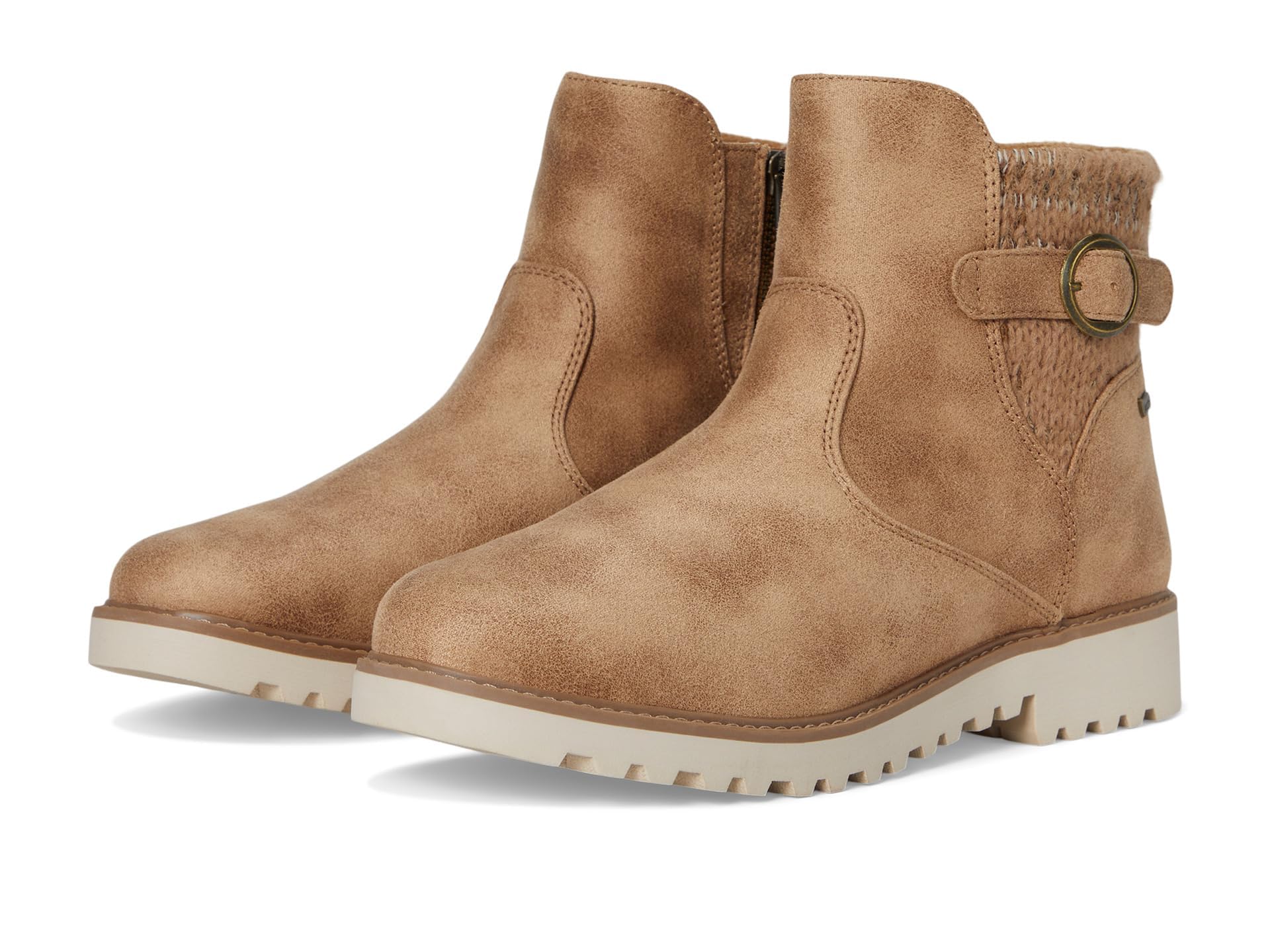Skechers Women's Arch FIT Marlie-Weekend Chat Ankle Boot, Chestnut, 6.5 ...