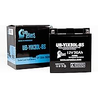 Yuasa YUAM6230X YIX30L-BS Battery, Batteries - Amazon Canada