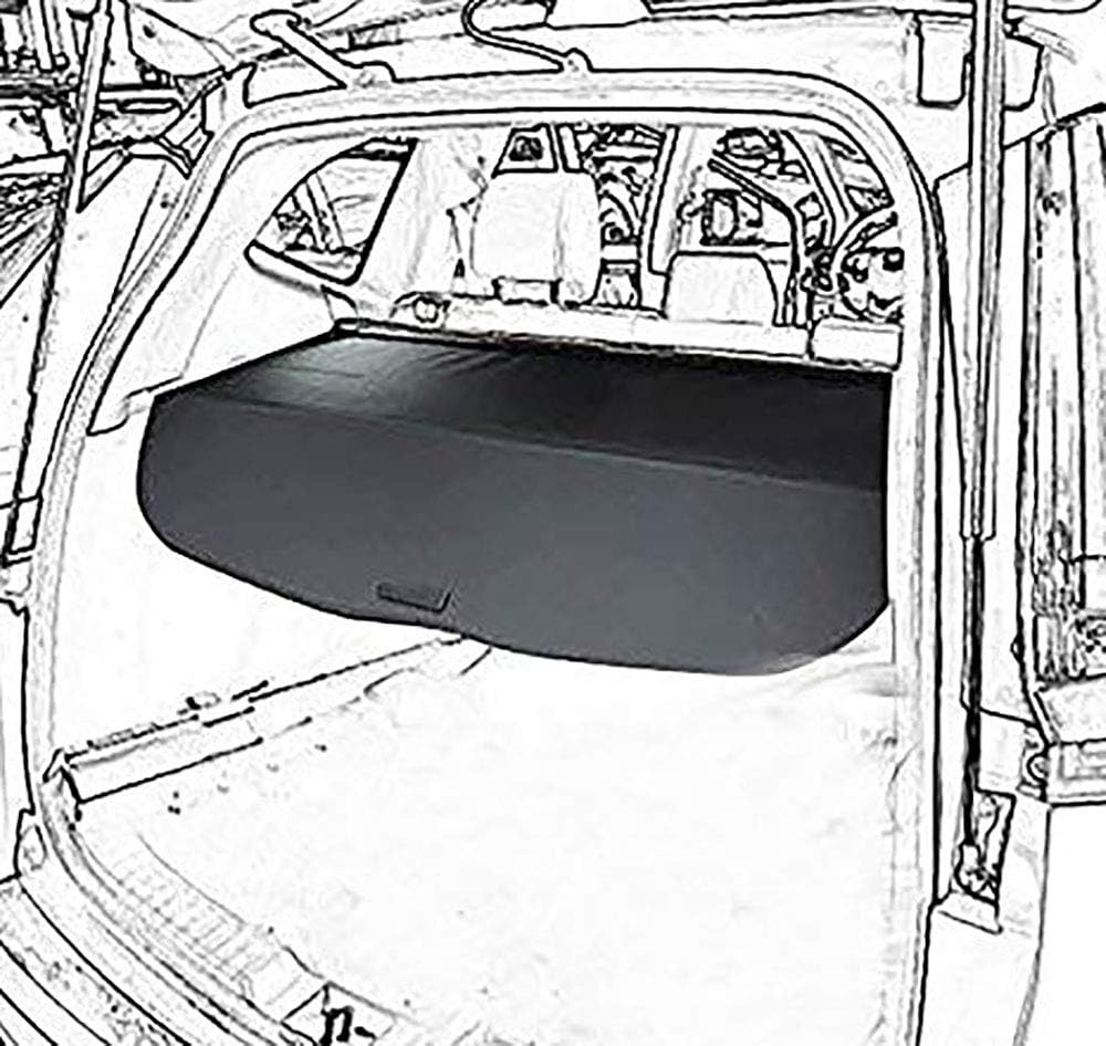 kaungka Parcel Shelf Cargo Security Cover Retractable For 2017-2019 ...