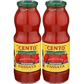 Amazon.com : Cento - Imported Passata Rustica, (2)- 24 oz. Jars ...