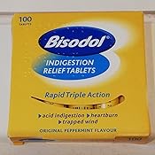 Bisodol Tablets, 100-Count: Amazon.co.uk: Health & Personal Care