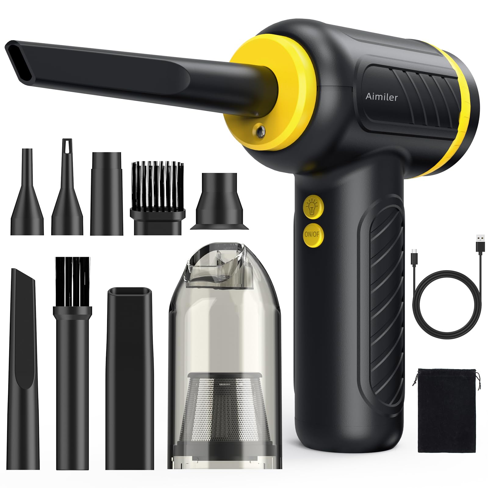 Compressed Air Duster, Perfect Replacement for Compressed Air Canisters ...