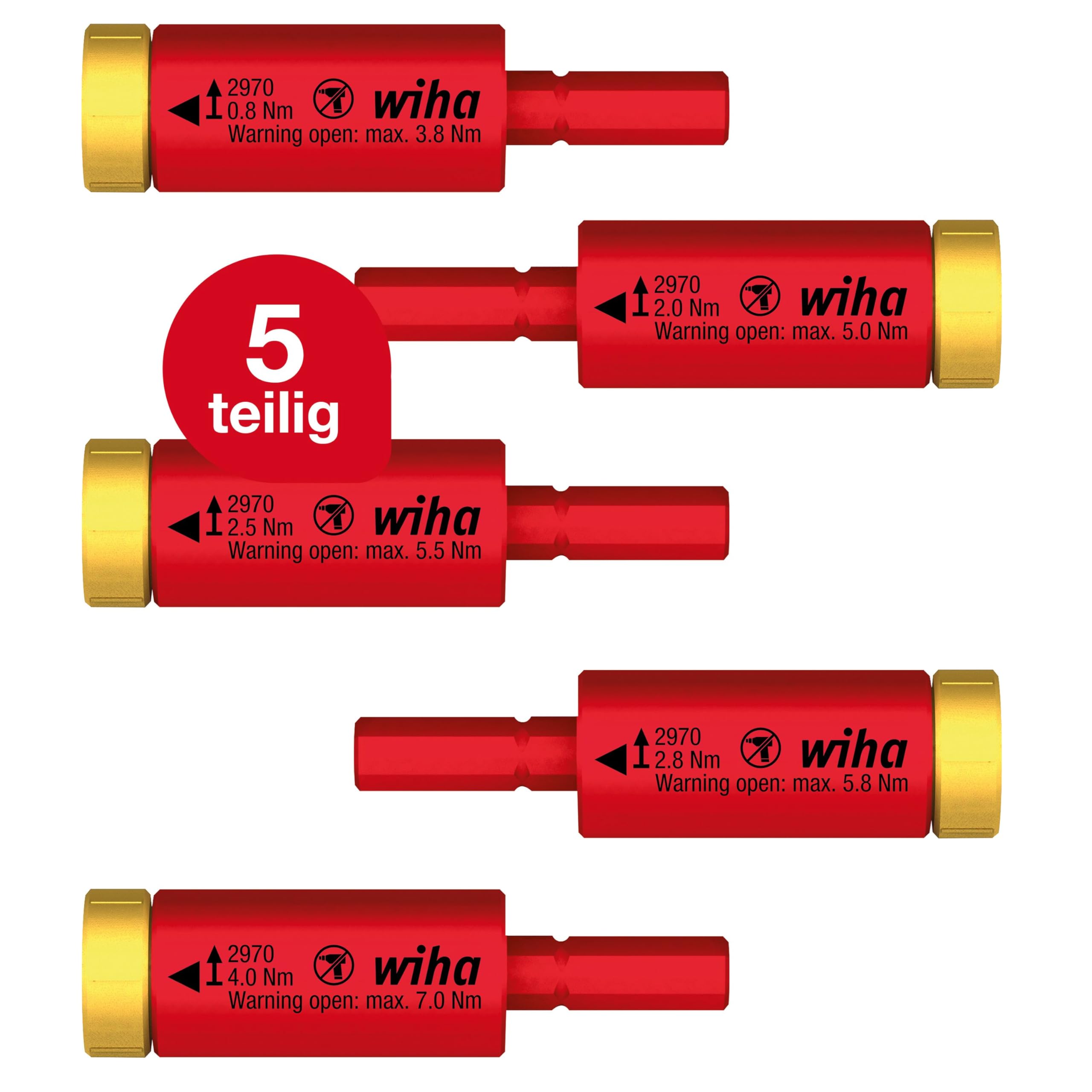 Mua Wiha Drehmoment Set easyTorque Adapter electric für slimBits und slimVario Halter 5-teilig I ...