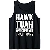 Amazon.com: Hawk Tuah White Trash Party Attire Hillbilly Costume Tank ...