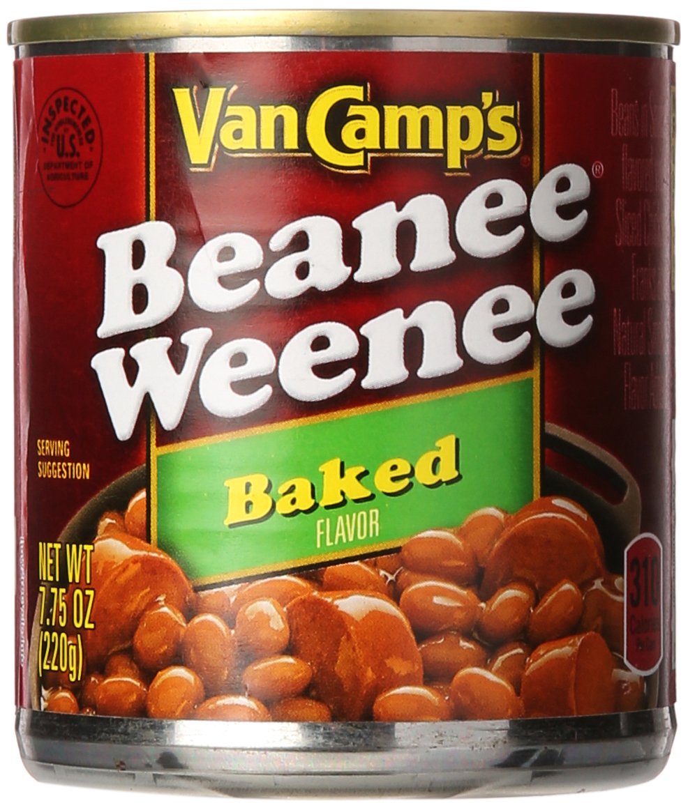 Amazon.com : Van Camp's Baked Flavor Beanee Weenee, 7.75 Ounce ...