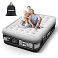 Amazon.com: MoKo Air Mattress Queen with Built in Pump, 18'' Luxury ...