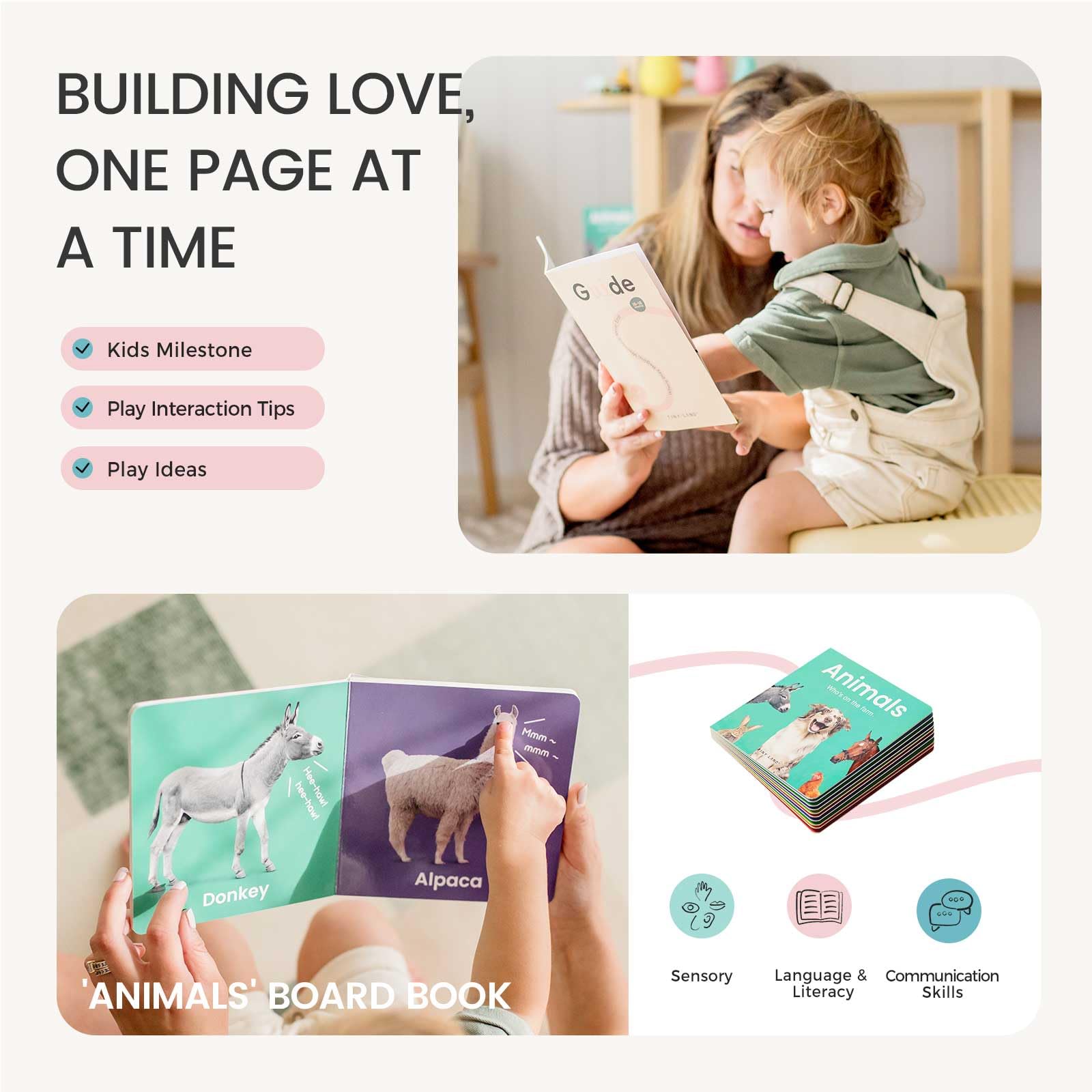 Mua Tiny Land Montessori Toy Set for Baby 16-18 Months Adventure Play ...