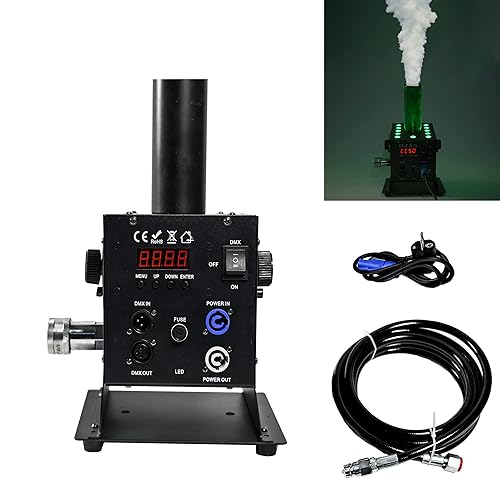Digital CO2 Jet Machine 12LEDs RGB CO2 Fogger Smoke Cannon DMX512 Smoke ...