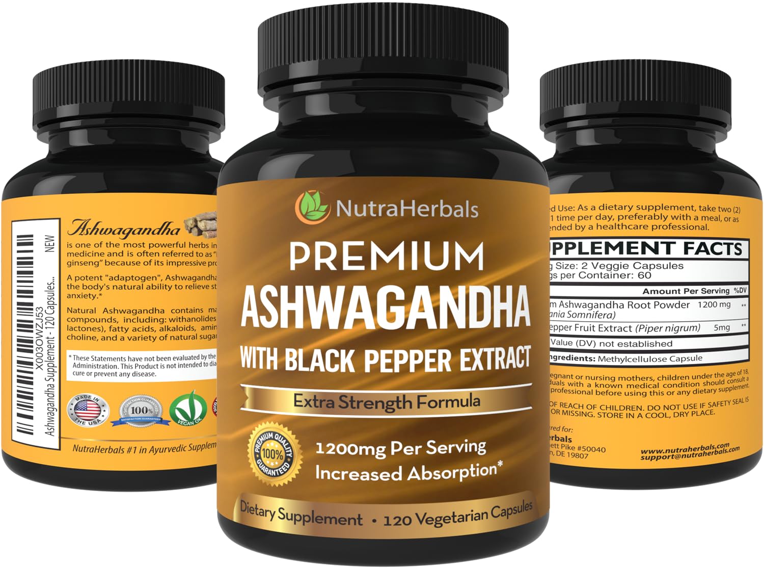 Mua Ashwagandha Supplement Made with Premium Ashwaganda Root Powder ...