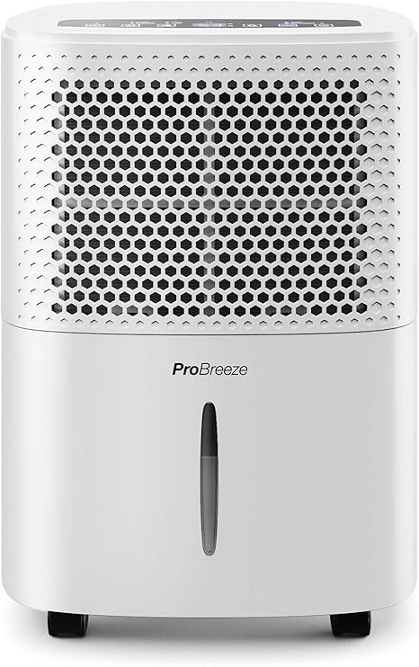 Pro Breeze Deumidificatore 12L / Day con display digitale dell'umidità ...