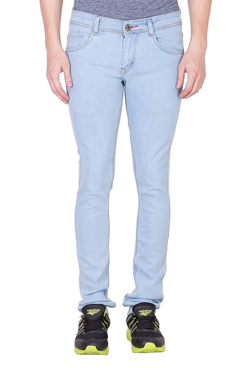 Buy Jollify Men's Ice Blue Jeans at Amazon.in