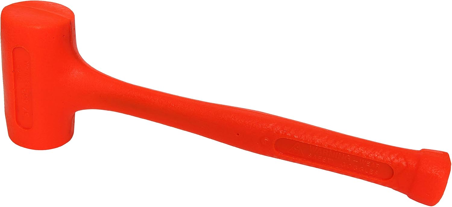 Stanley 1-57-532" Compo-Cast Soft Face Hammer, Orange, 600 g: Amazon.co ...