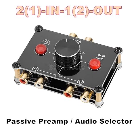 PC sound card as volume control ==> Dac ==> Active speakers ...