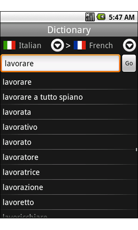 Traduttore Offline - Italiano Francese:Amazon.it:Appstore for Android