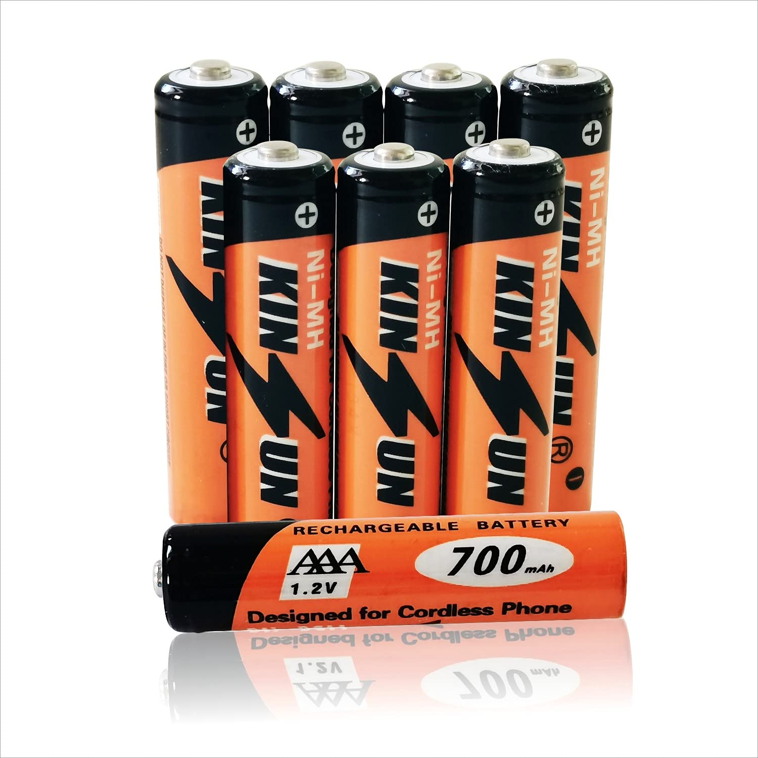 Mua KINSUN 8-Pack NiMH AAA 1.2V Rechargeable Batteries for Panasonic ...