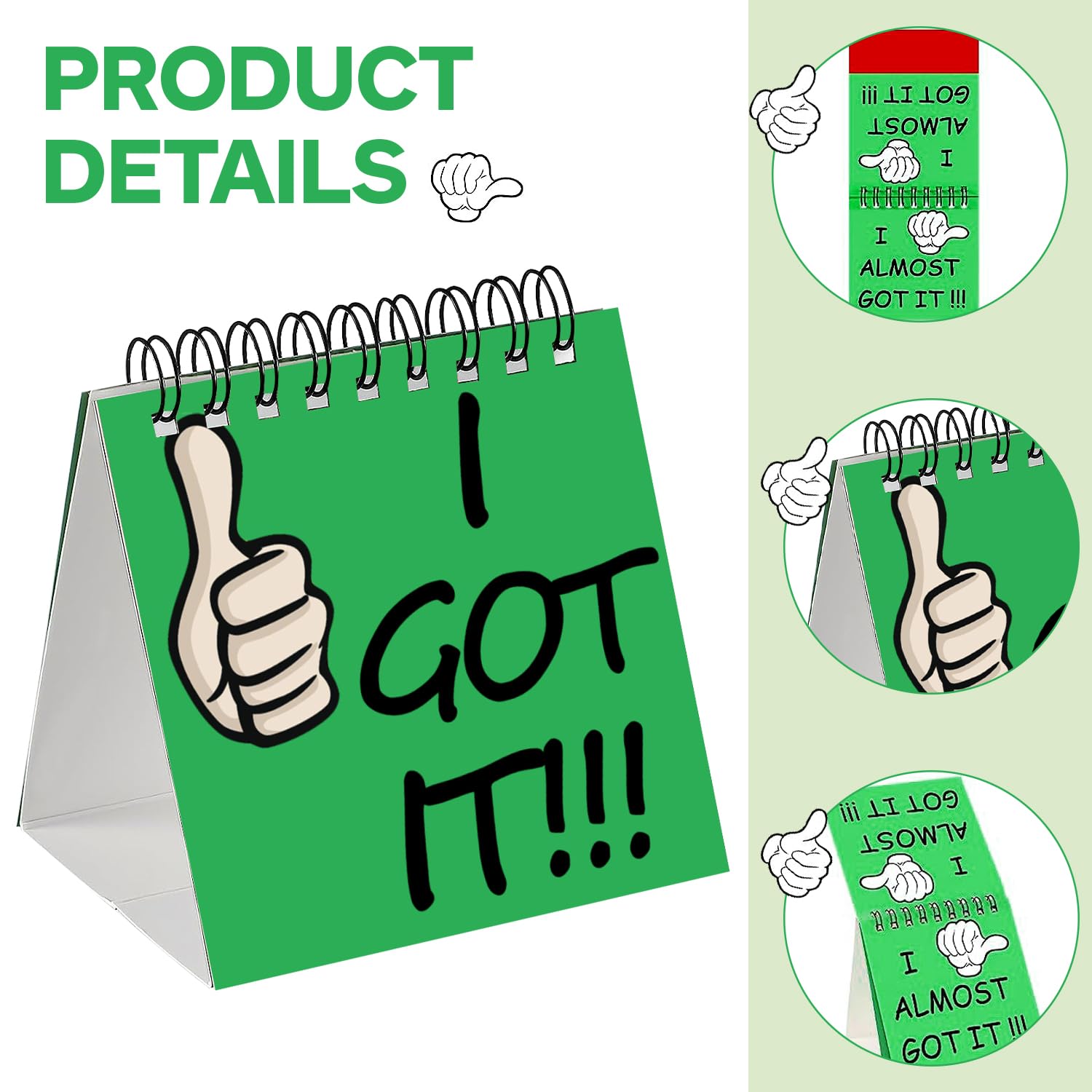 Mua 50 Pcs I Need Help Mini Flip Chart Classroom Management Tools Self ...