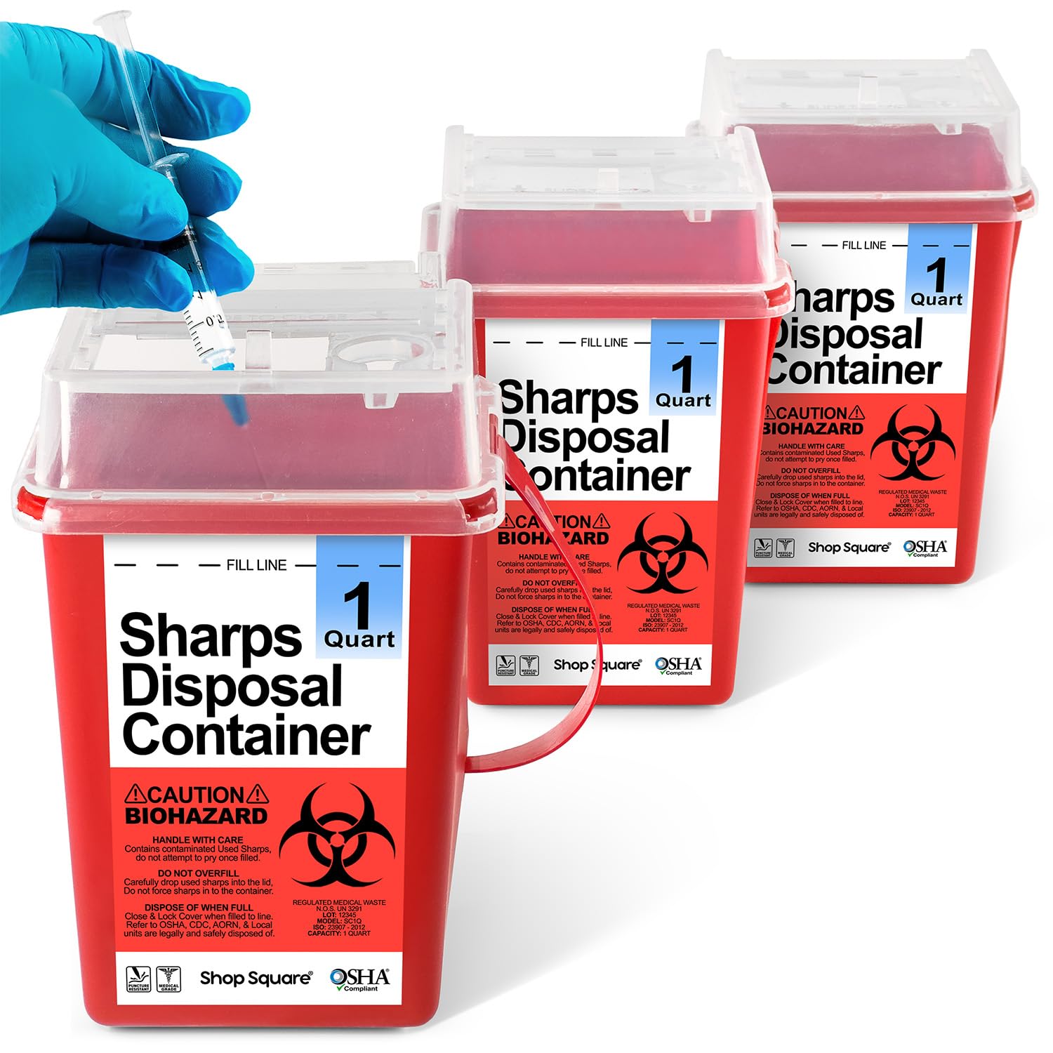 Mua Sharps Container, Sharps Containers for Home Use, Needle Disposal ...