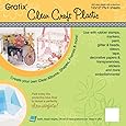 Amazon.com: Clear .020 - Craft Plastic Sheets 12"X12" 4/Pkg: Arts ...