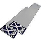 Scotland Ecosse Sticker Number Plate Saltire Flag EU Flag Car Sticker ...