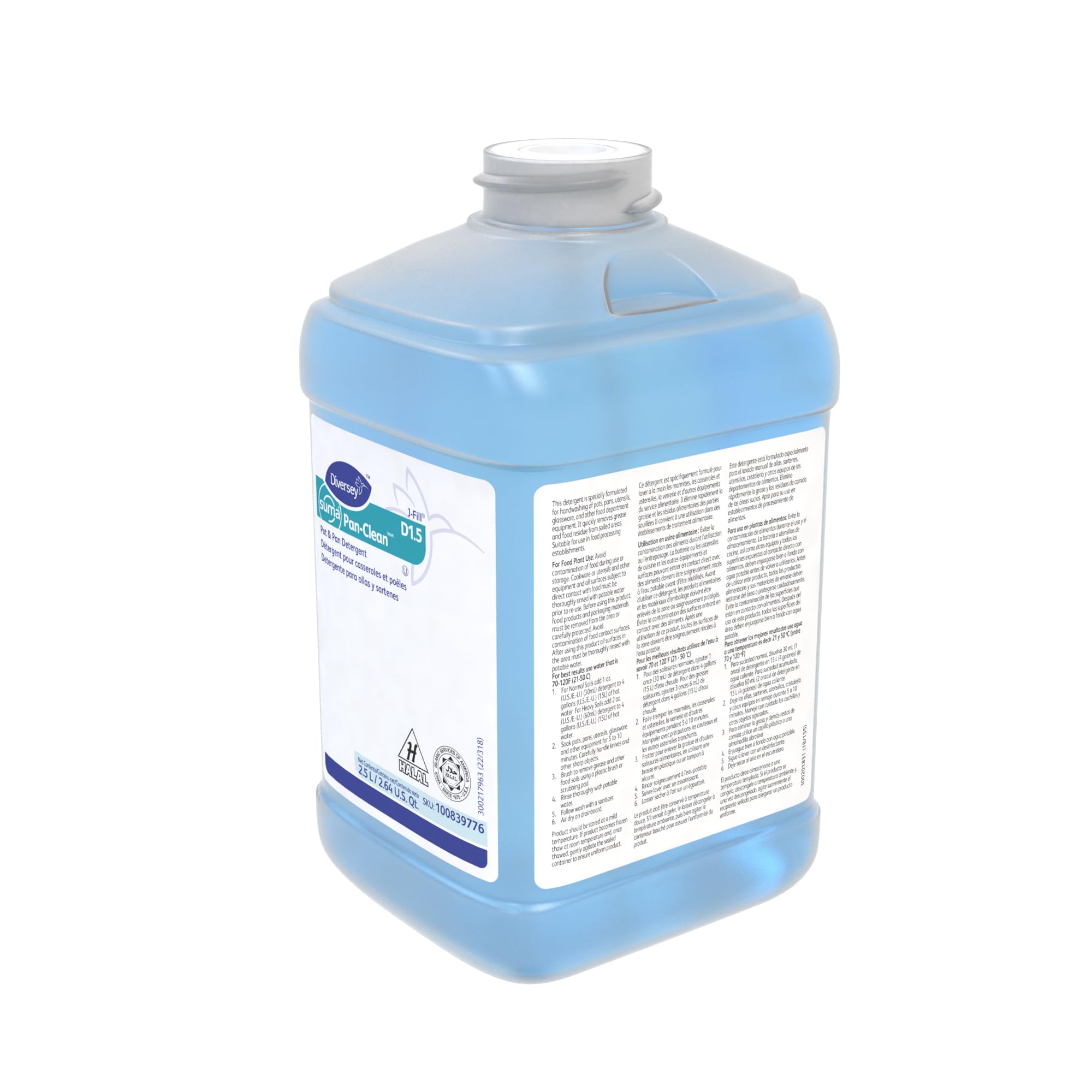 Mua Suma 100839776 Pan-Clean General Purpose Pot and Pan Detergent, D1 ...