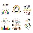 Amazon.com: Classroom Decor Poster Positive Affirmations Wall Decor ...