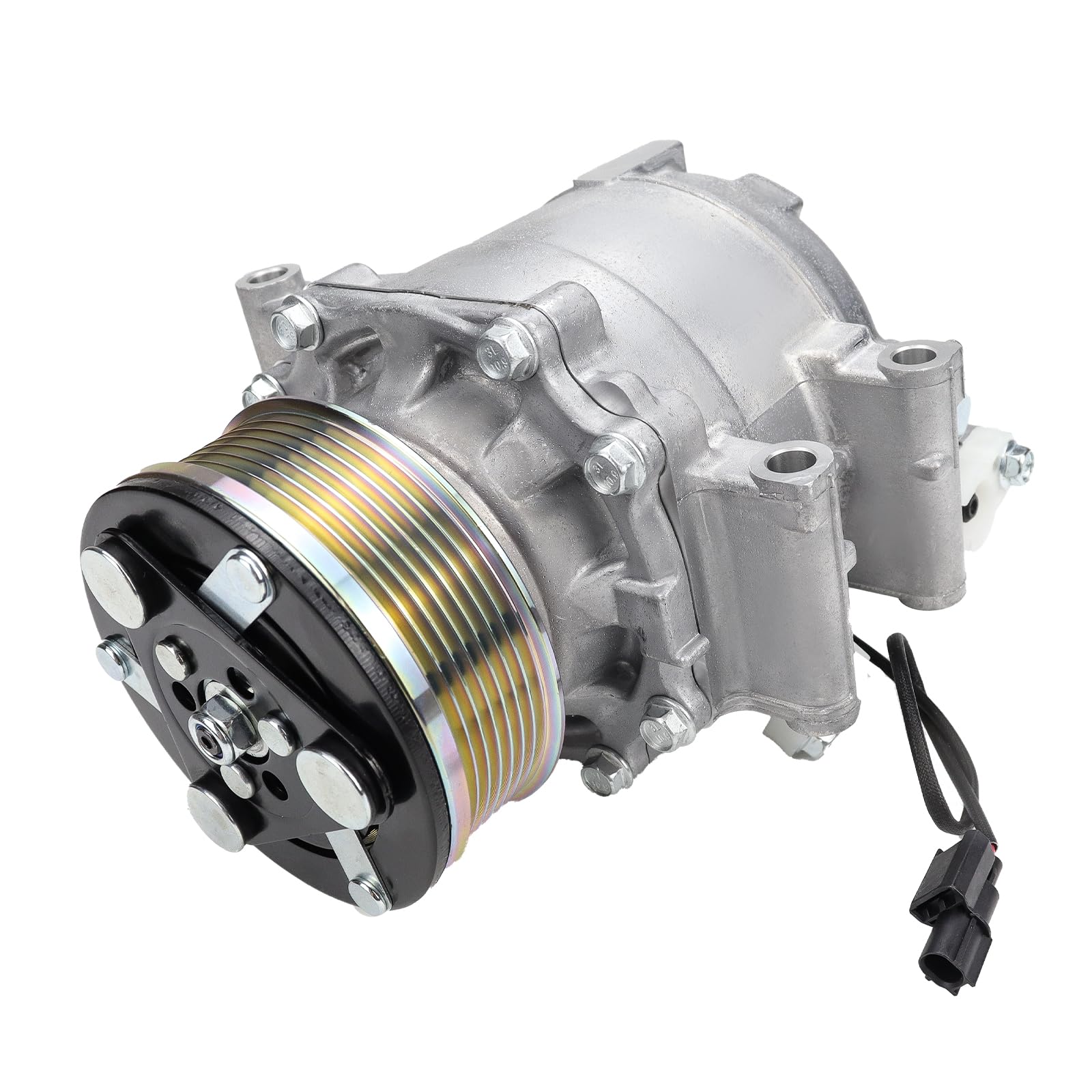 AC Compressor with Clutch Compatible with 2006 2007 2008 2009 2010 2011 Honda Civic 1.8L Replace ...