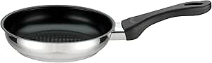 Amazon.com: GSW Stahlwaren GmbH Stainless Steel Fry Pan, 20 x 5 cm, 1.3 ...