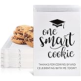 Amazon.com: Whaline 200Pcs Graduation Candy Cookie Gift Bags One Smart ...