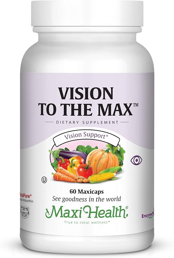 Amazon.com: Maxi Vision to The Max Complete Vision Support Capsules, 60 ...