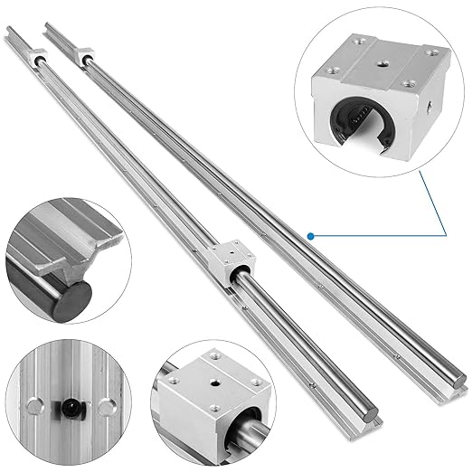 VEVOR Barra de guía lineal totalmente compatible con barra de ...