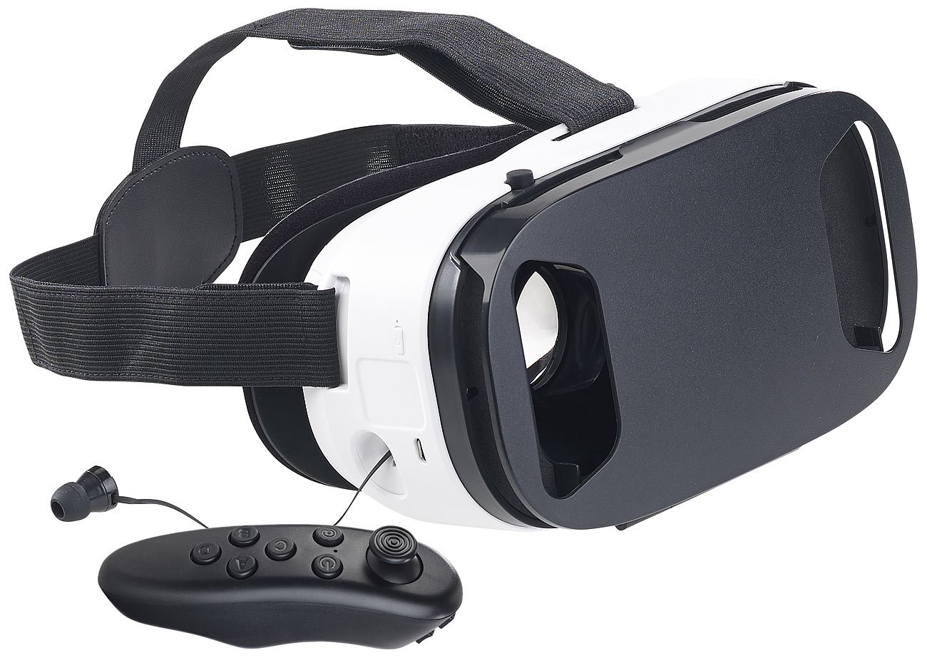 auvisio Video Brille: Virtual-Reality-Brille mit: Amazon.de: Elektronik