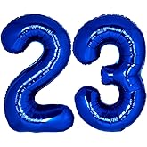 Amazon.com: GINZU Number 23rd 32nd Balloon Number Red 32 Foil Mylar ...