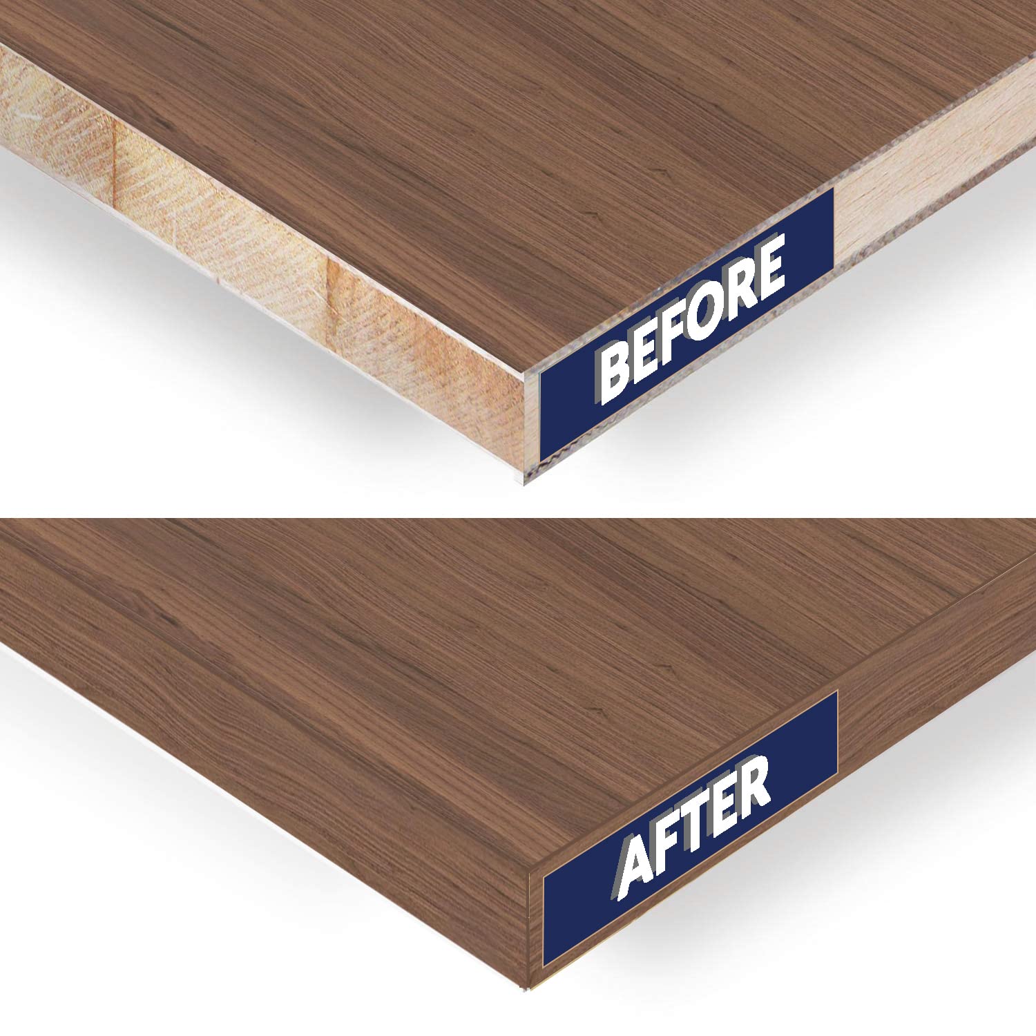 Mua Walnut Veneer Edge Banding 3/4 inch x 25 ft Iron On Adhesive Real ...