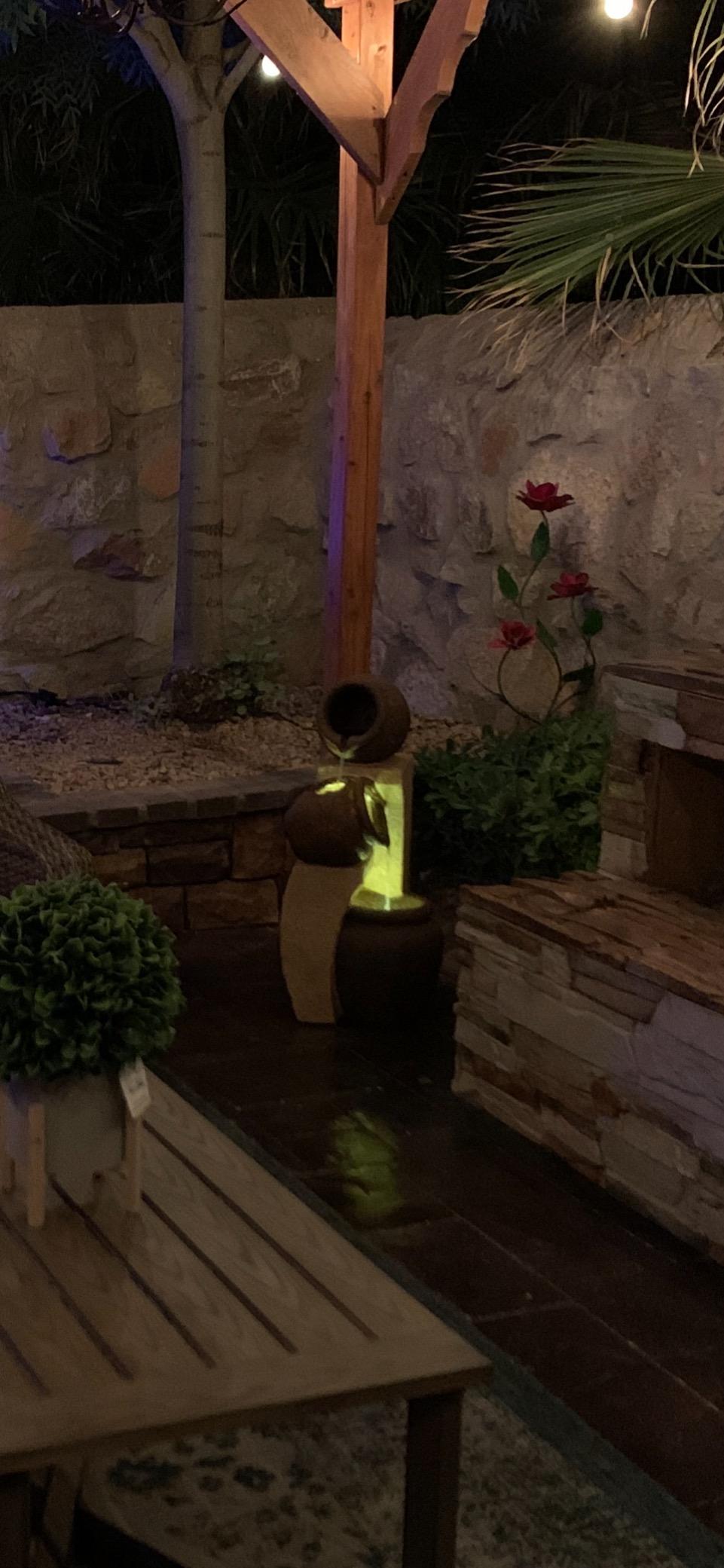 $33/mo - Finance Tipping Jugs Rustic Outdoor Floor Water Fountain 30 ...