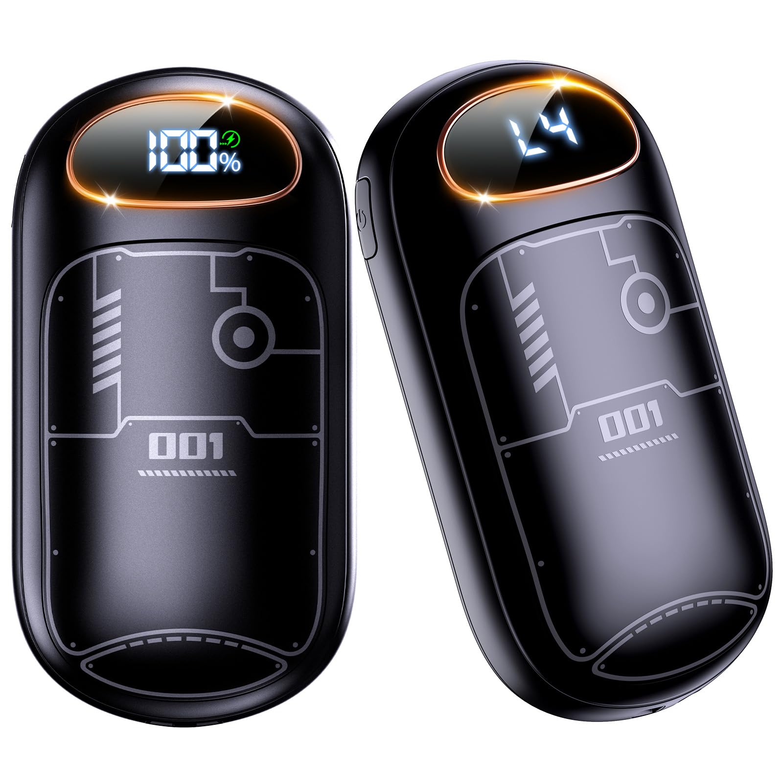 Hand Warmers Rechargeable - 2 in 1 Magnetic Electric Hand Warmer ...