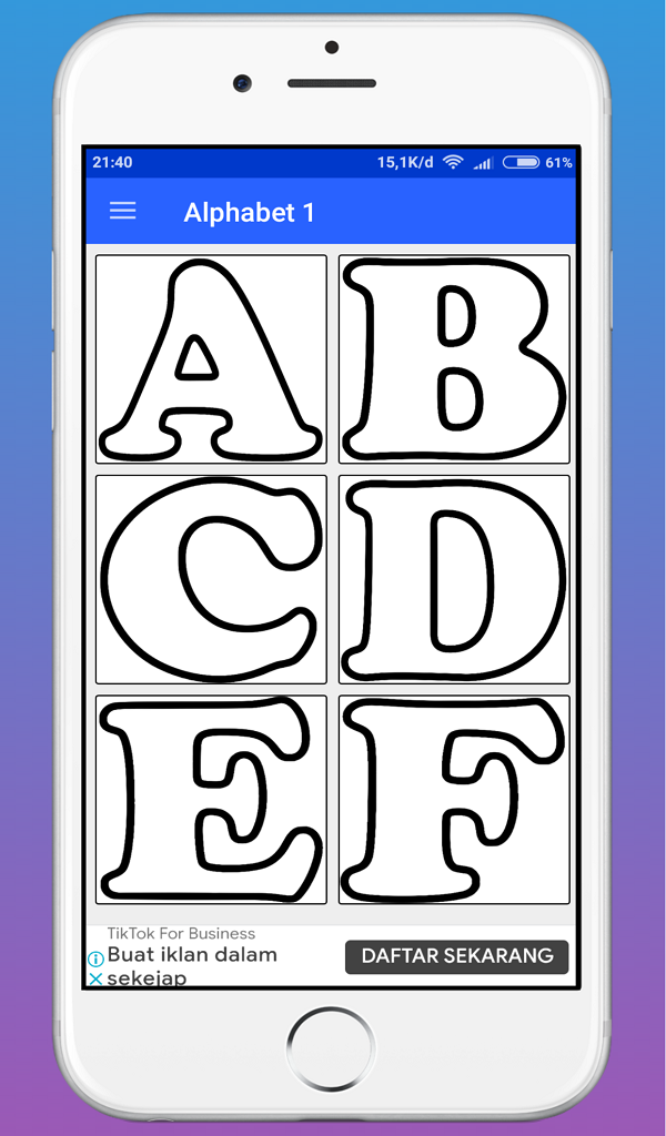 Learn Alphabet Coloring:Amazon.com:Appstore for Android