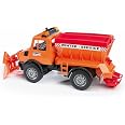 Amazon.com: Bruder 02572 MB Unimog w Snow Plow : Toys & Games