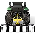 Amazon.com : AUTOSAVER88 3 Point Rake for Tractor, Landscape Rake with ...