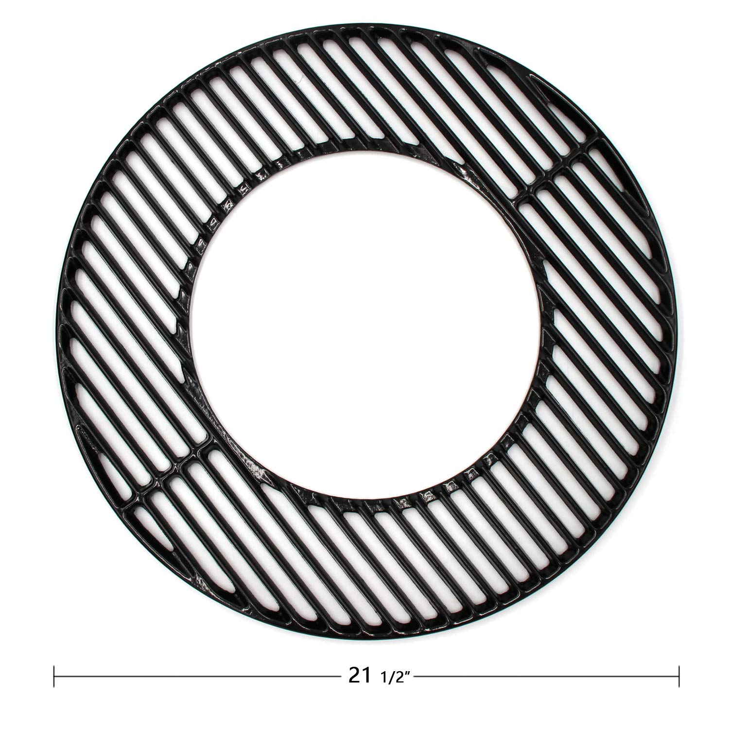 Hongso 8835 21 1/2 Inch Non-Stick Polished Procelain Coated Grill ...