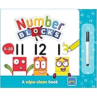 Numberblocks 11-20: A Wipe-Clean Book: 9781802630244: Amazon.com: Books
