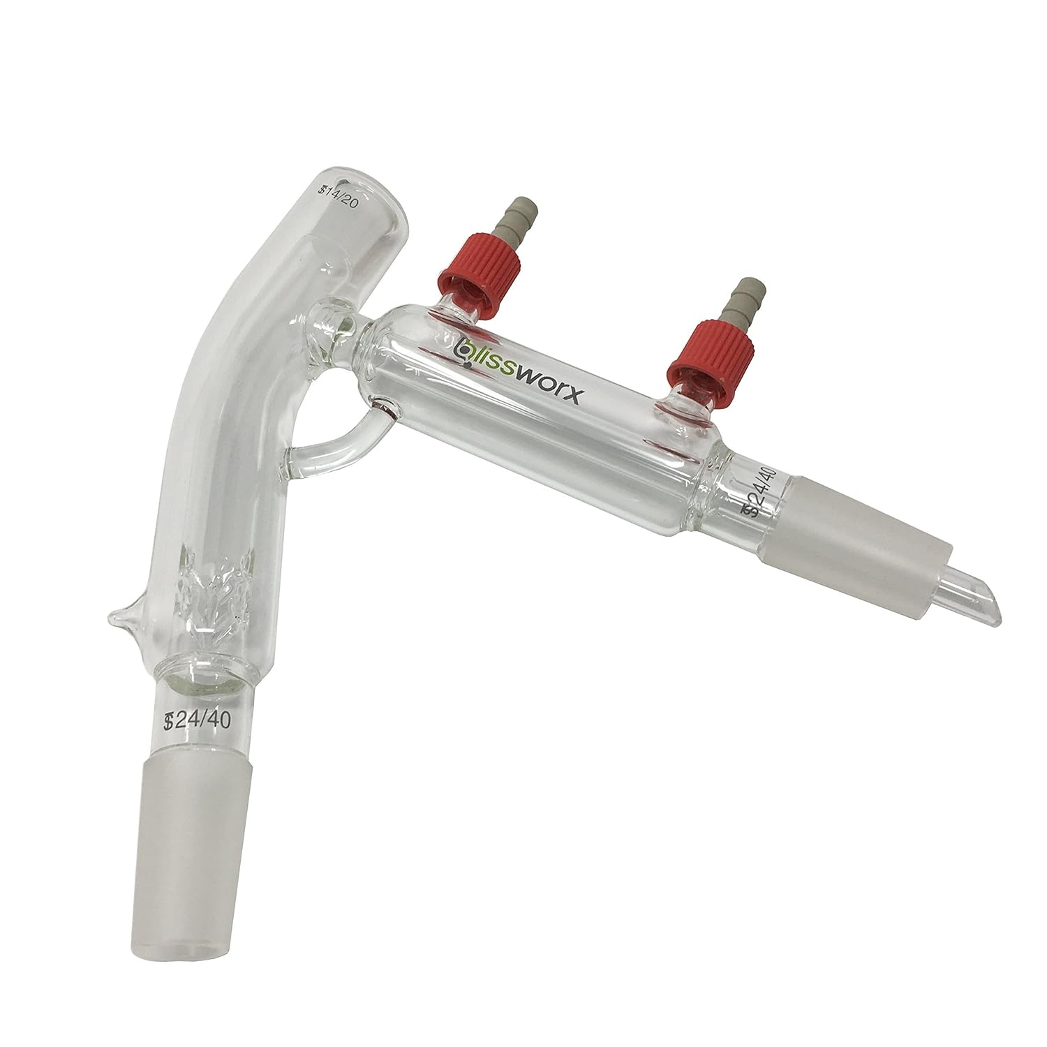 Blissworx 2L Short Path Fractional Distillation Head 60° 24/40 Joints ...
