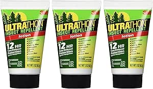 Amazon.com: 3M Ultrathon Insect Repellent Lotion, SRL-12, 2-Ounces, 3 ...