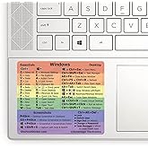 Amazon.com: SYNERLOGIC Windows PC Reference Keyboard Shortcut Sticker | Vinyl, No-Residue ...