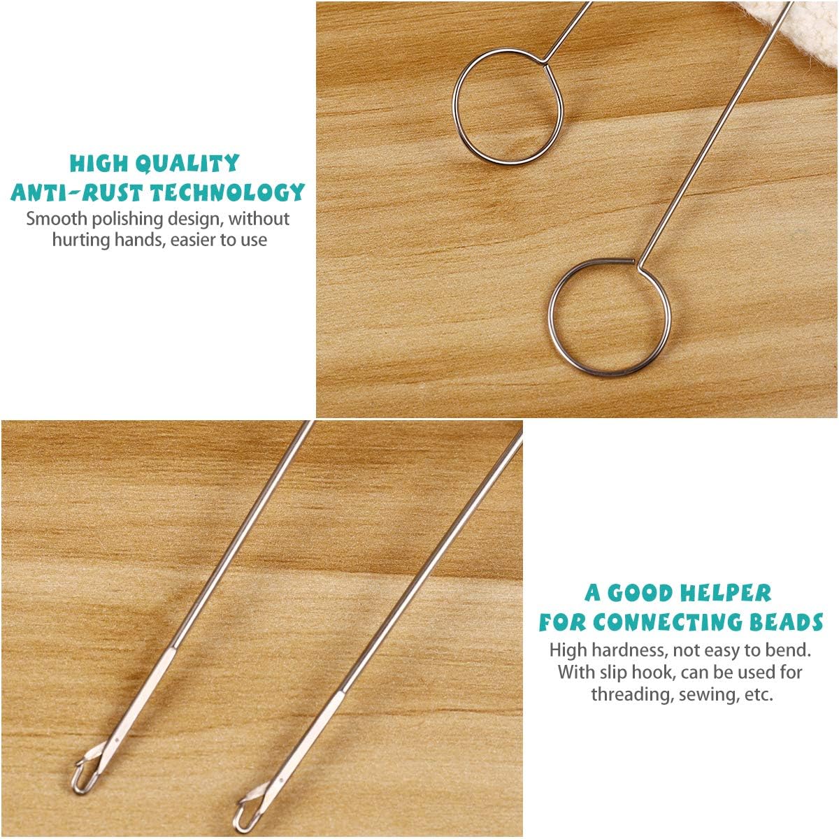 HEALLILY Sewing Loop Turner Hook with Latch for Fabric Tube Straps ...