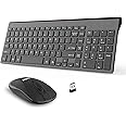 Amazon.com: LeadsaiL Wireless Keyboard and Mouse, Wireless Mouse and ...