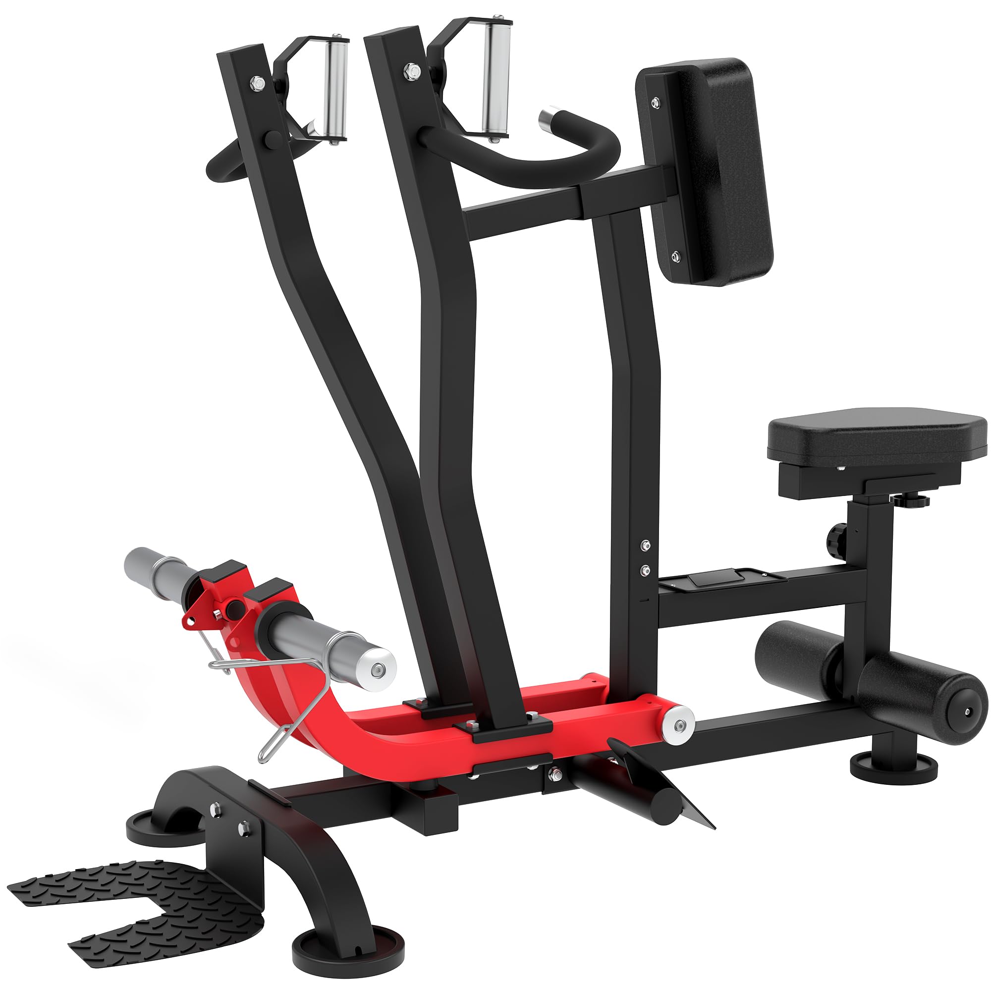 HVO Seated Row Machine Back Workout: Back Row Machine Exercise Plate ...