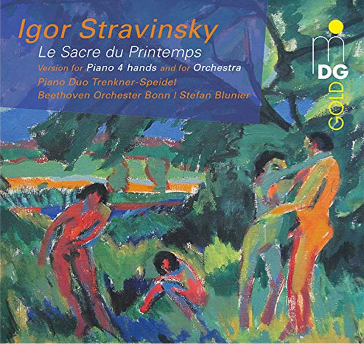 Stravinsky: Rite Of Spring For 4 Hands & Orchestral Version: Amazon.co ...